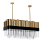Verga chandelier by Wired Custom Lighting