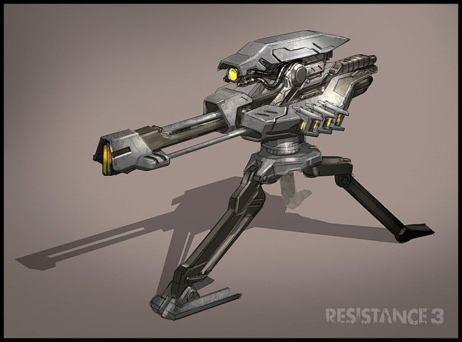 R3 Multiplayer Turret by ~MeckanicalMind on deviantART