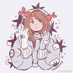 ins：coco__glez-花瓣网|陪你做生活的设计师 | 插画师：coco glez
