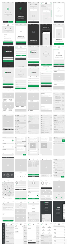 wireframes-花瓣网|陪你做生活的设计师 | TUYIYI.COM) - 优秀APP设计师联盟