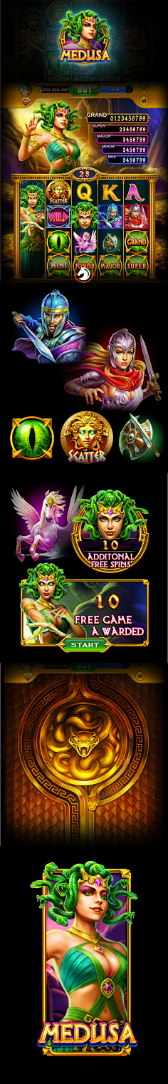 slots_UI-花瓣网|陪你做生活的设计师 | sign work on Behance